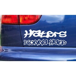 Haters Scene Stickers