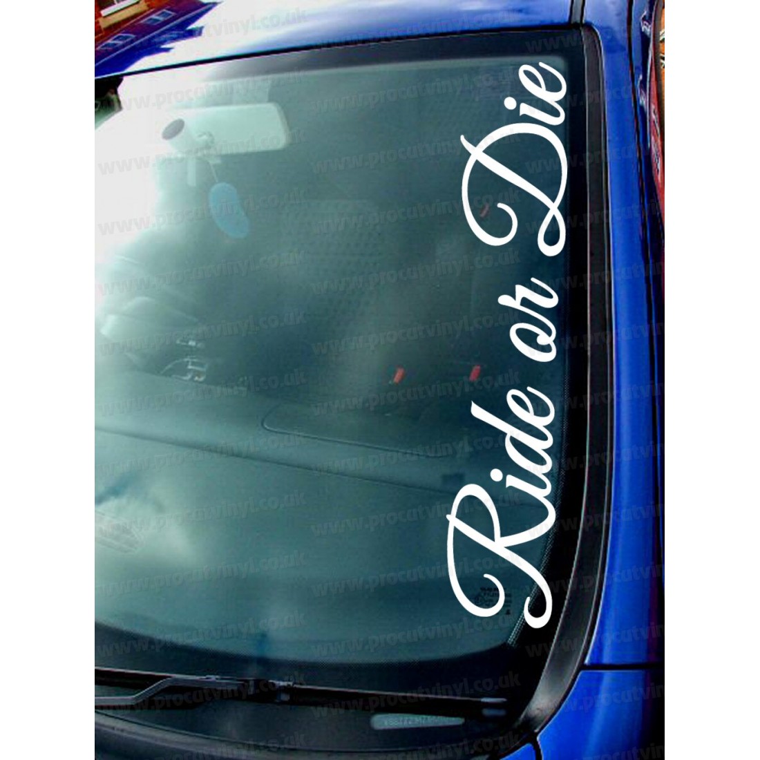 Ride Or Die Car Window Bumper Sticker Decal