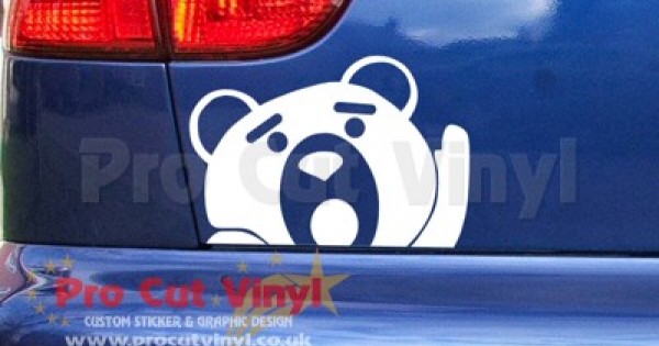 Ted Movie Film PEEPING Funny Novelty Car Bumper Window Sticker Decal
