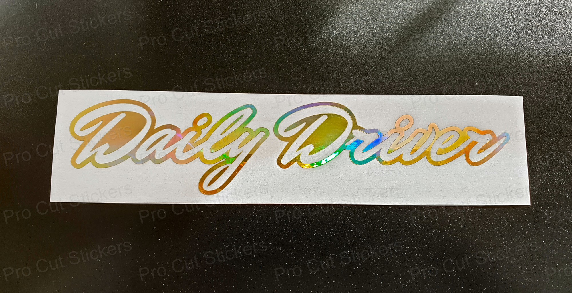 Daily Driver Sticker Student Driver Magnet | Removable & Reflective