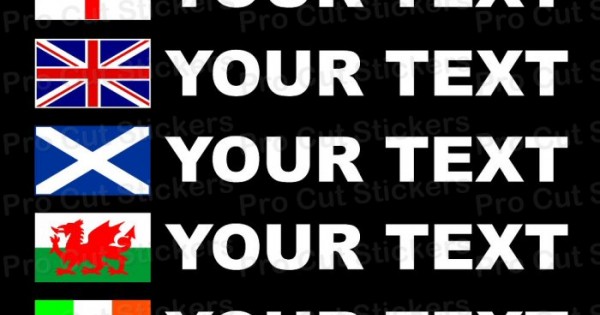 Rally Tag Name Stickers